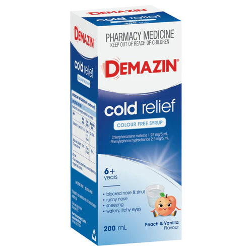 DEMAZIN Clear Syrup 200ml – Chemist Plus