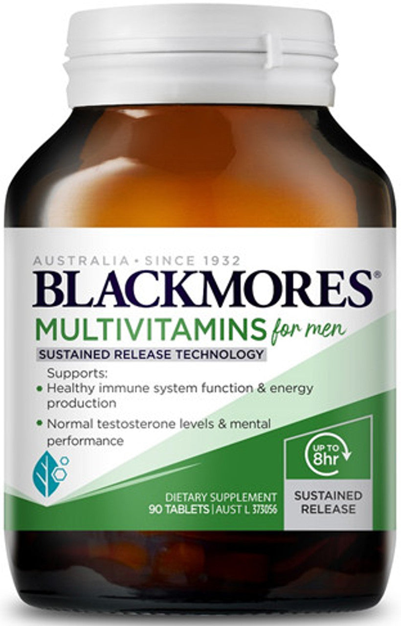 Blackmores Sustained Release Mens Multivitamin 90tabs – Chemist Plus