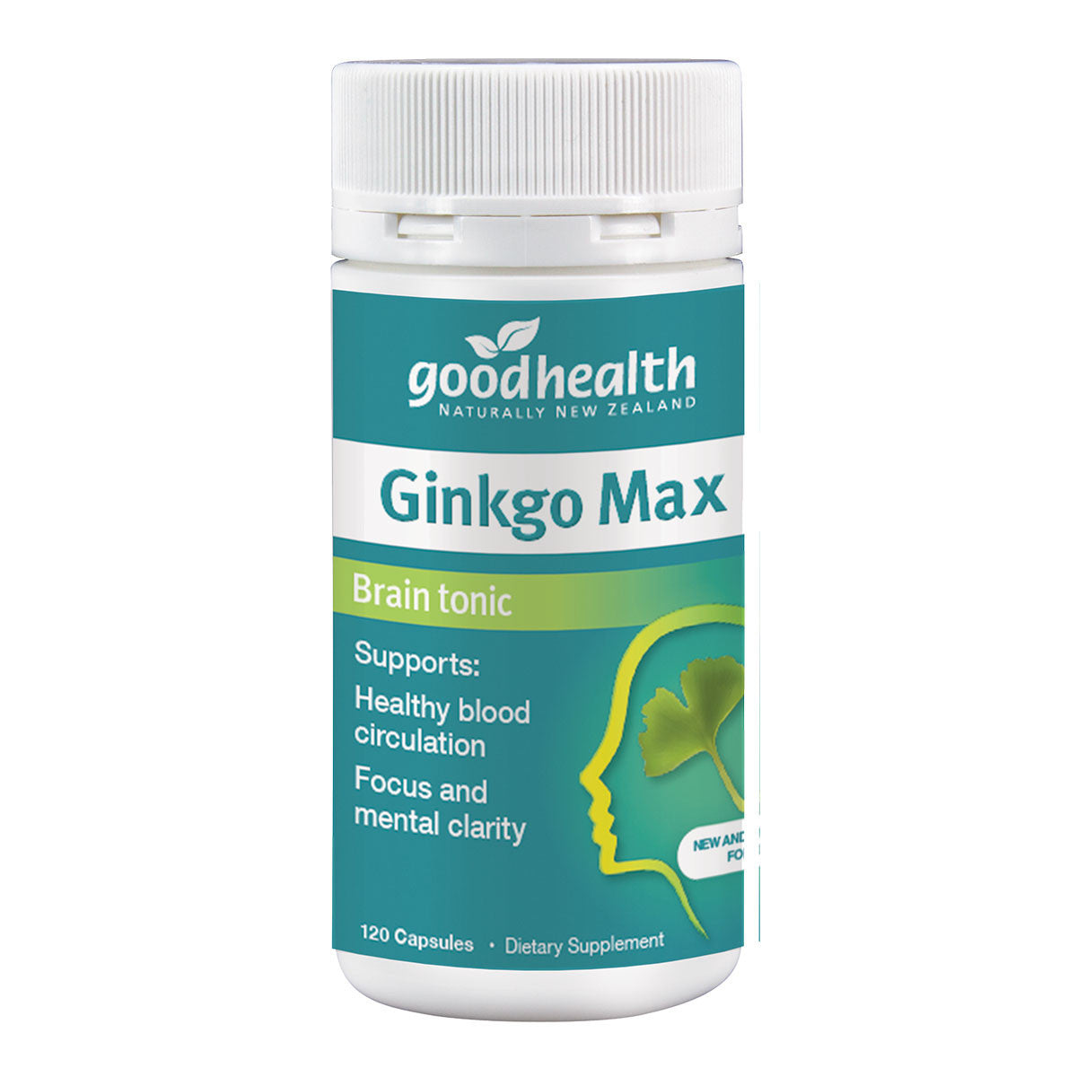 Good Health Ginkgo Max Brain Tonic Caps 120s – Chemist Plus