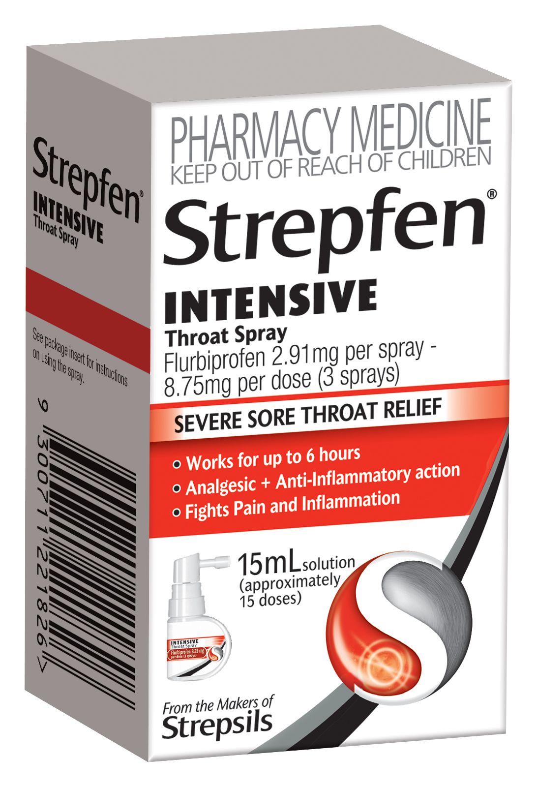 Strepfen Intensive Throat Spray 15ml – Chemist Plus