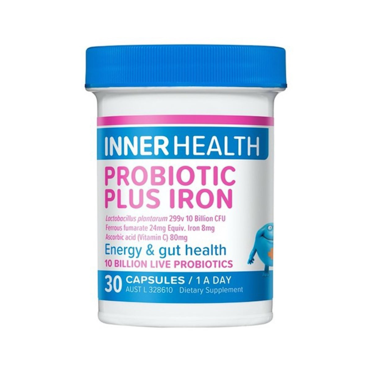 Probiotic Plus Iron 30 capsules – Chemist Plus