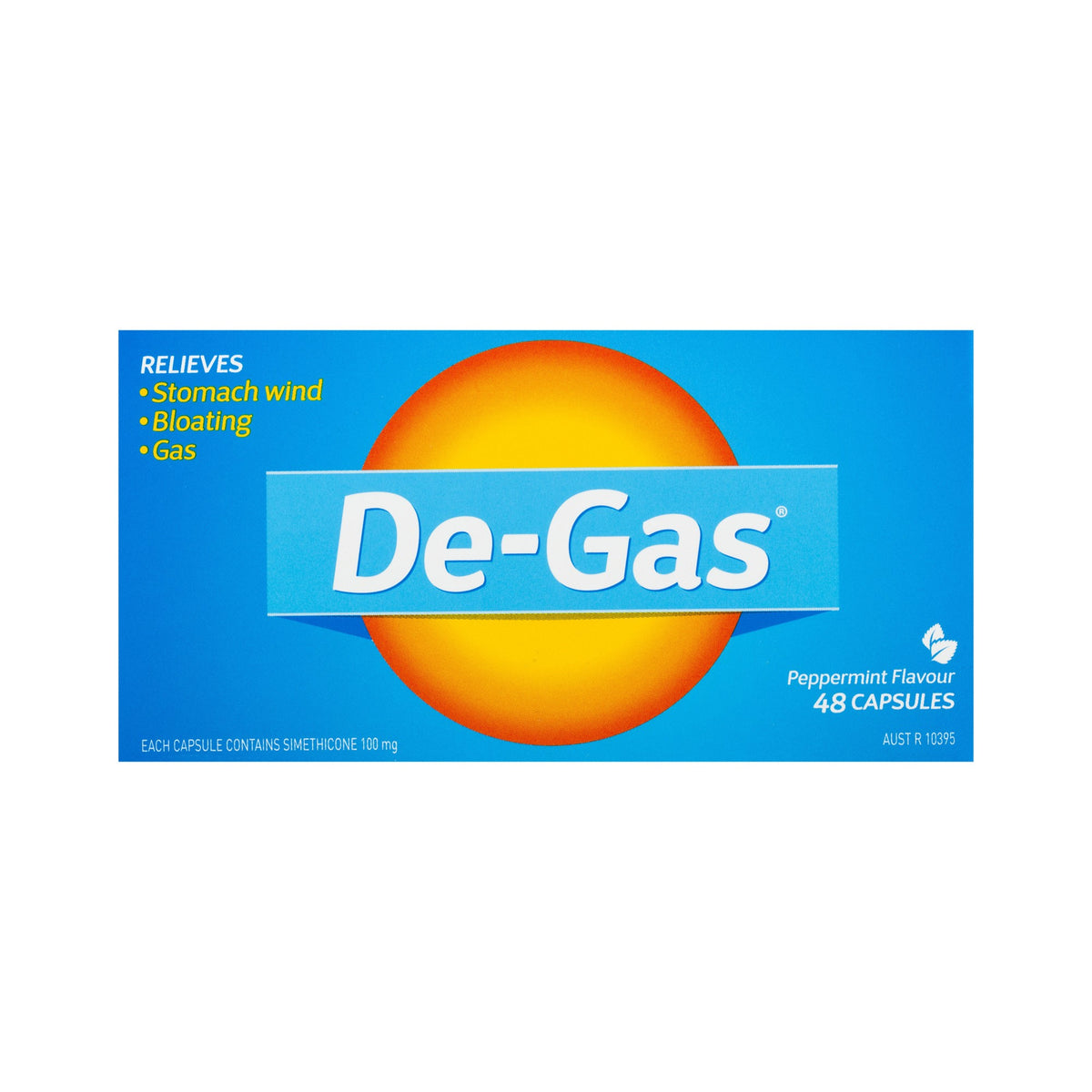 De-gas 24 capsules – Chemist Plus