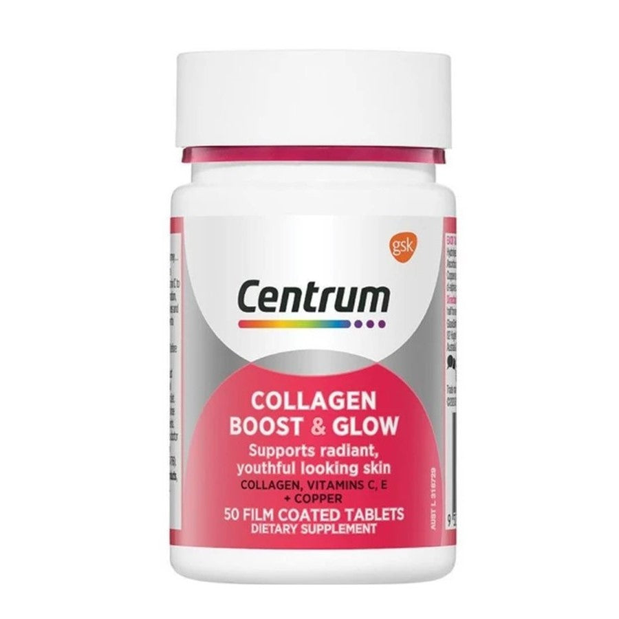 CENTRUM Collagen Boost & Glow 50s – Chemist Plus