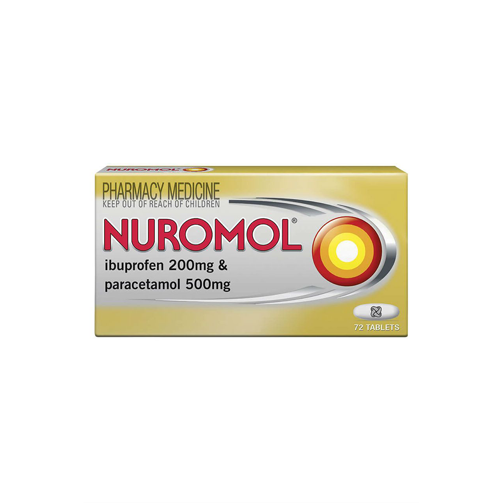Nuromol Tablets 72 tablets – Chemist Plus