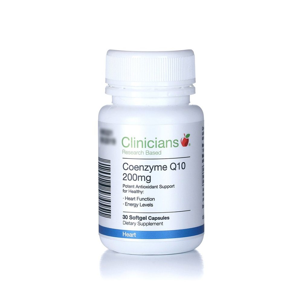 Coenzyme Q10 200mg 30 softgels – Chemist Plus
