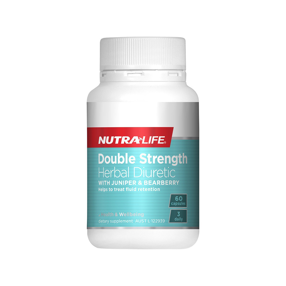 Double Strength Herbal Diuretic 60 capsules – Chemist Plus