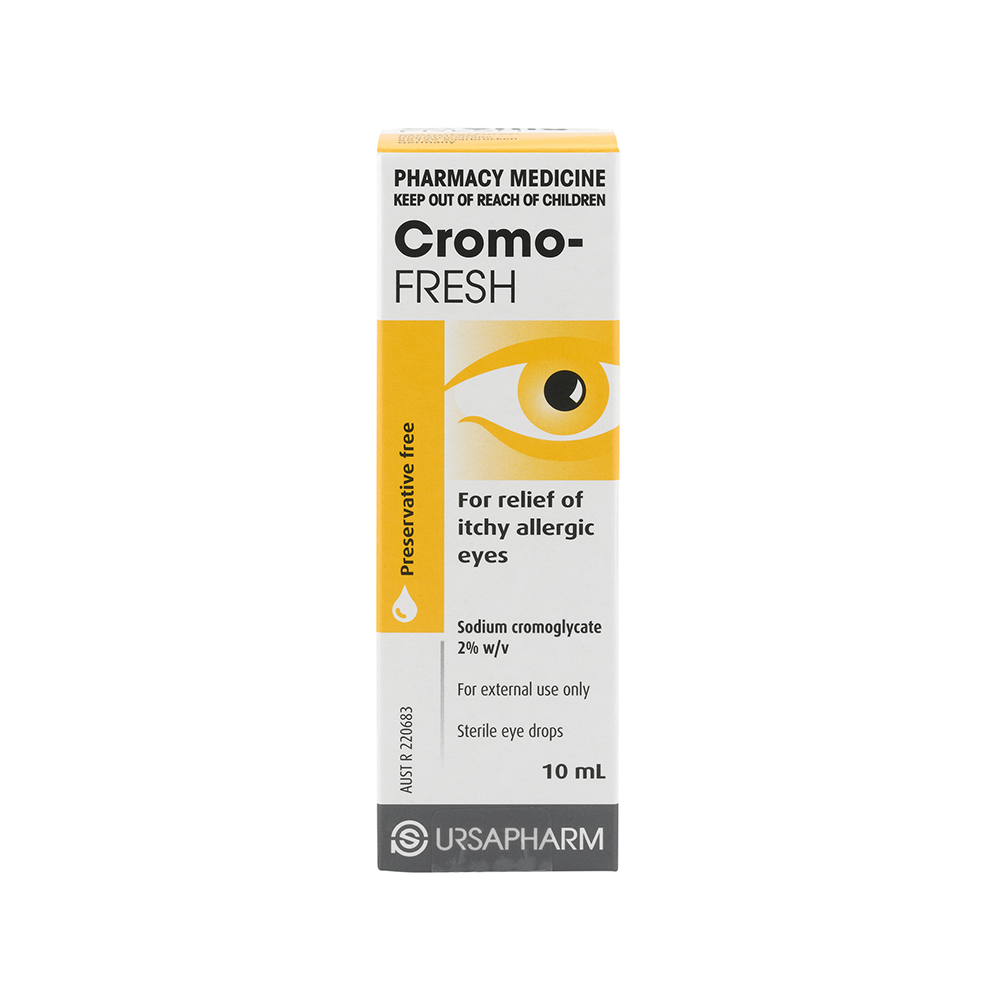 Cromo-Fresh Eye Drops 10 ml – Chemist Plus