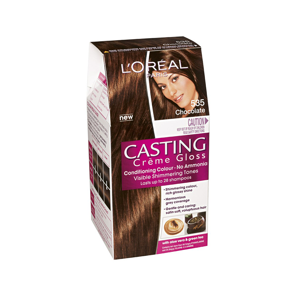 L'oreal Paris Casting Hair Colour Creme Gloss-Chocolate Casting 535 ...