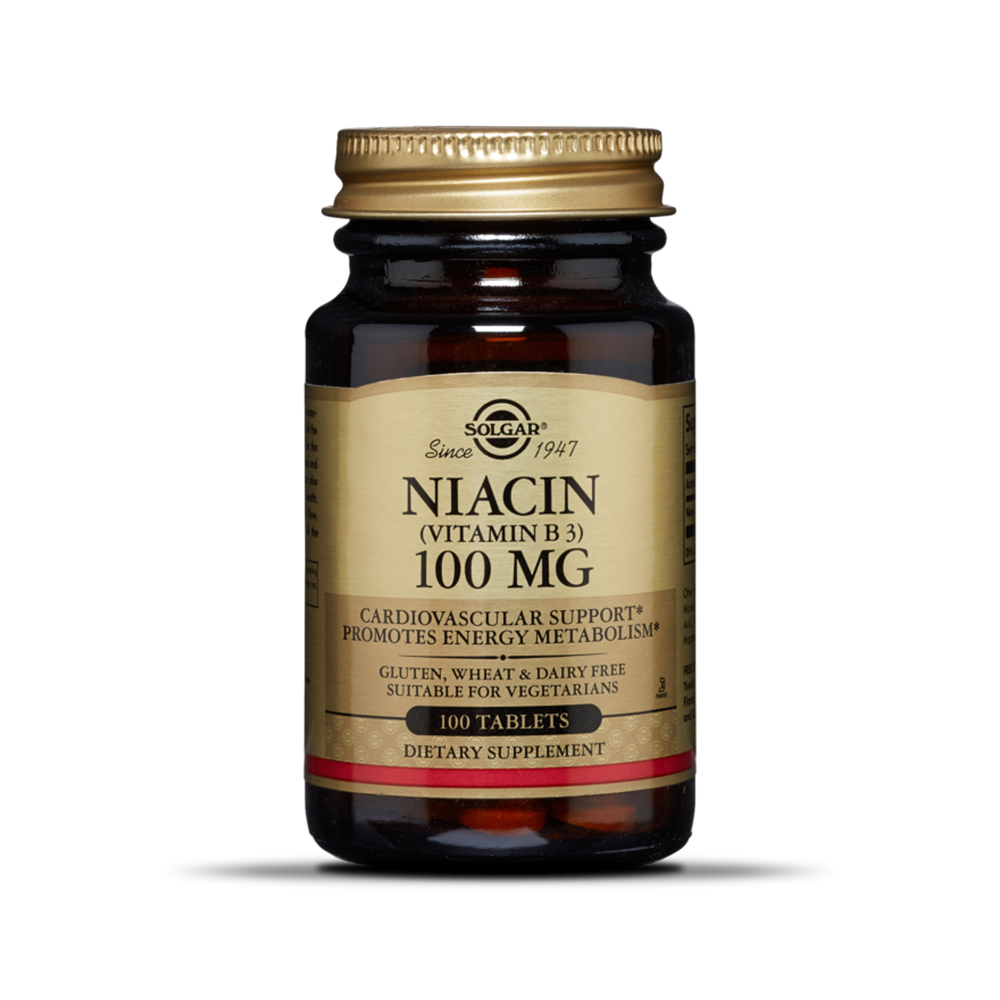 Niacin Vitamin B3 100mg 100 tablets – Chemist Plus
