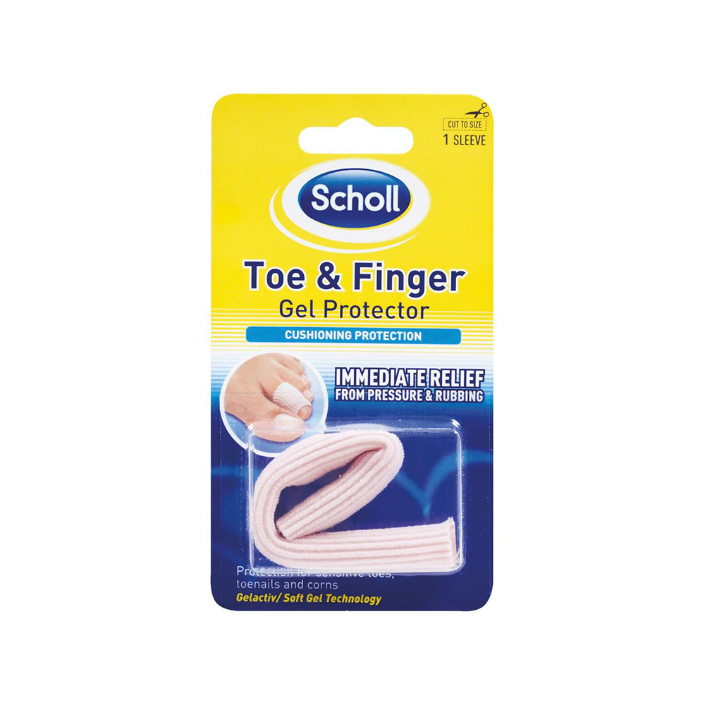 Scholl Toe & Finger Gel Protector 1 sleeve – Chemist Plus