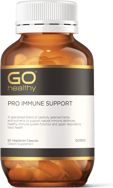 Go Healthy Pro Immune Support 60 vege capsules – Chemist Plus