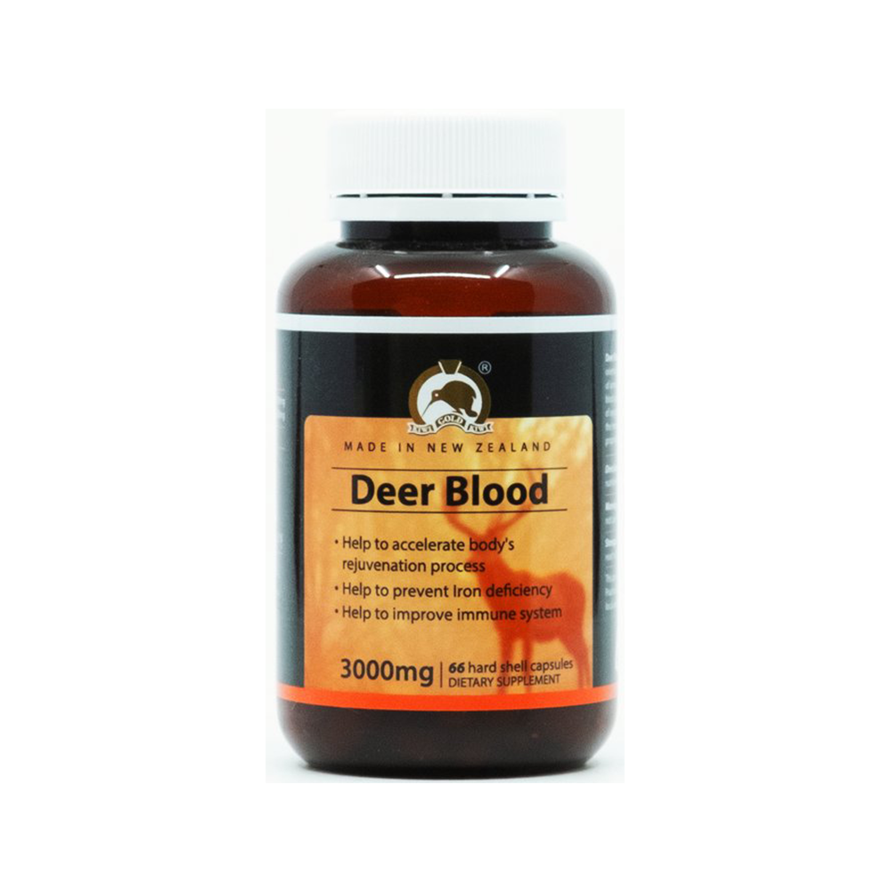 Deer Blood 3,000mg 66 capsules – Chemist Plus