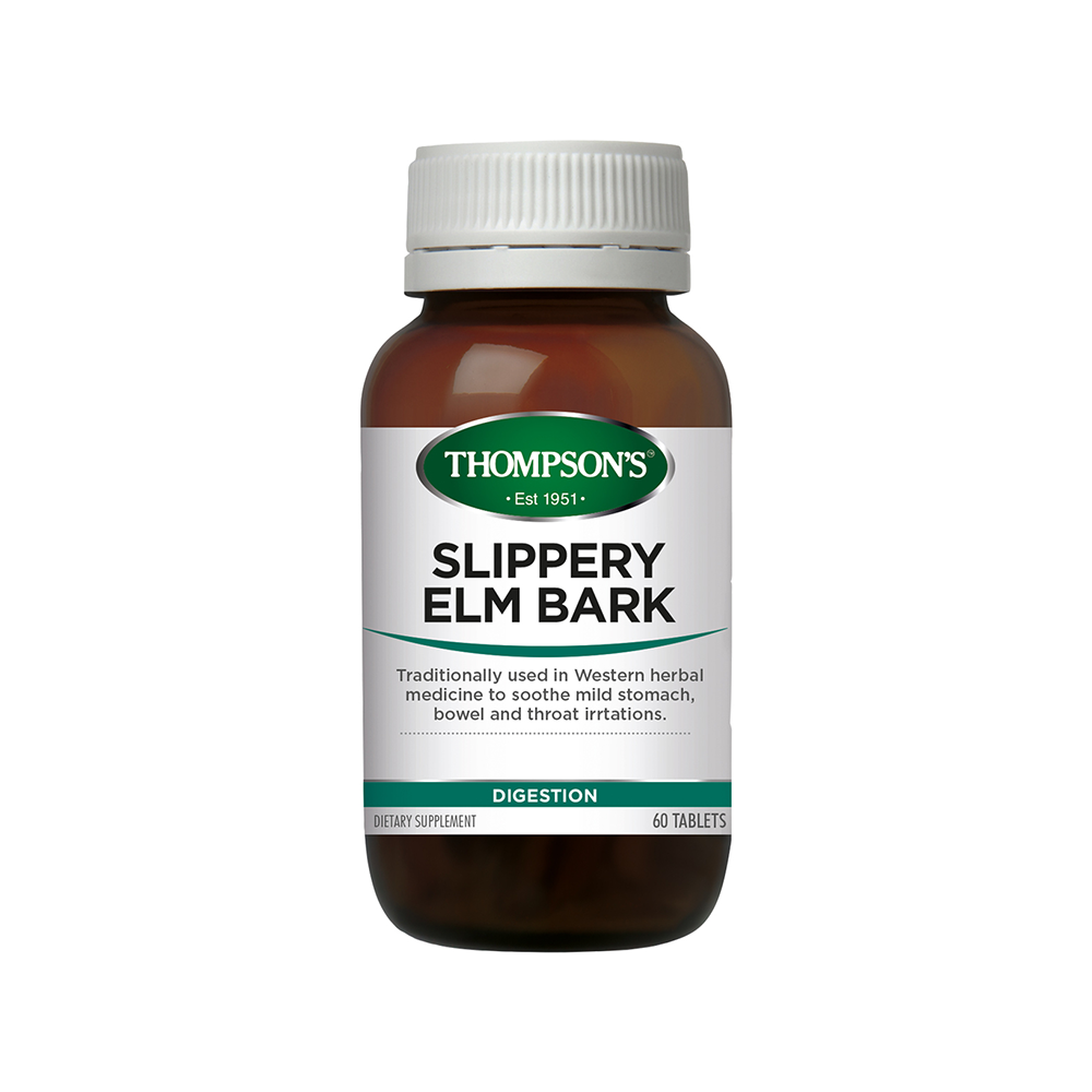 Slippery Elm Bark 60 tablets – Chemist Plus